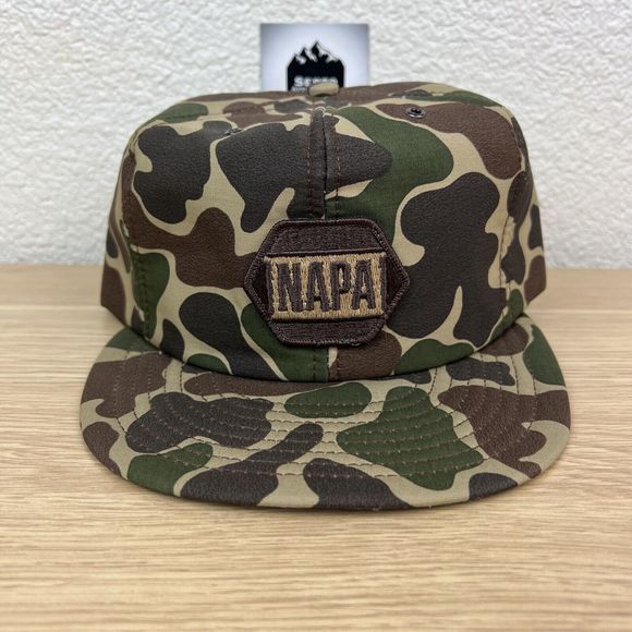 Cobra Cap | Accessories | Vintage Napa Patch Camo Trucker Hat Snapback ...